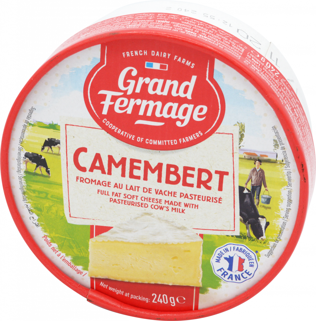 CAMEMBERT Grand Fermage 240G - Inter Agro